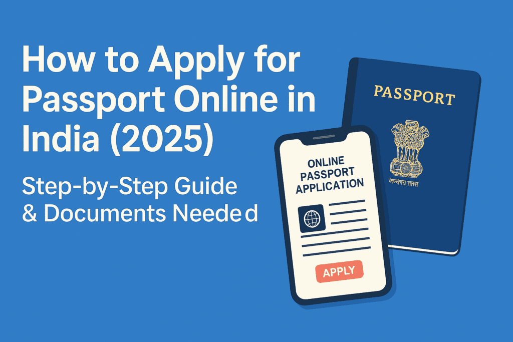 How To Apply For Passport Online In India (2025) | Step-by-Step Guide ...