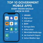 Top 10 Government Mobile Apps In India 2025 | Digital India
