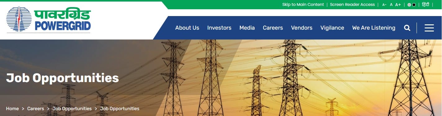 POWERGRID Recruitment 2025: 1543 Vacancies, Apply Online Now